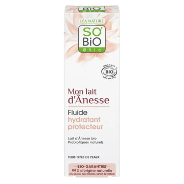 Destockage SO BIO ETIC - Crème Hydratante au Lait D'anesse - Hygièn...